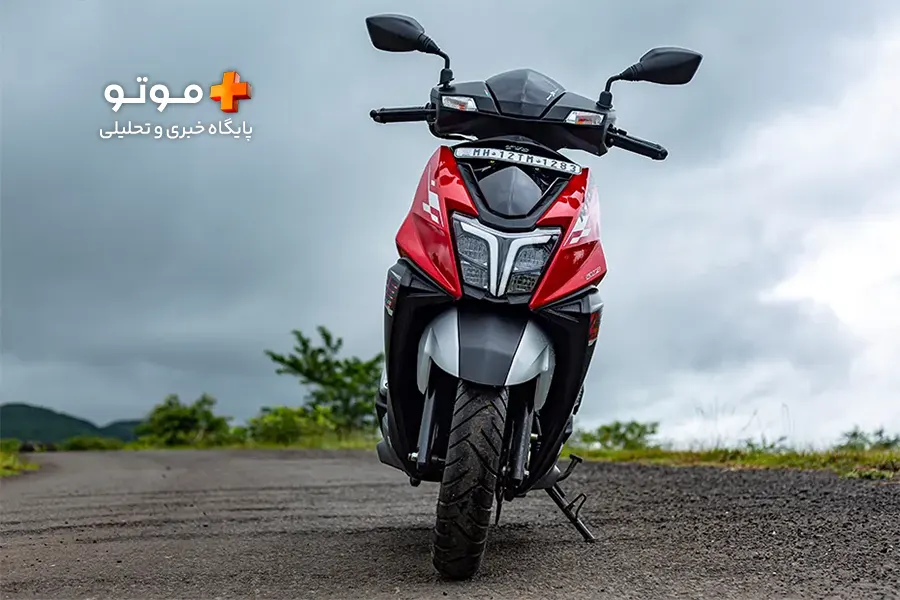 بررسی ویژگی‌های TVS انتورک 125 نیرو موتور - پلاس موتو | plusmoto