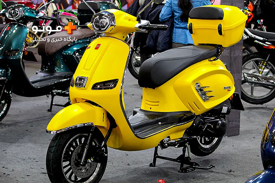 اسکوتر S5 کویر موتور یک طرح وسپا بسیار معمولی - پلاس موتو | plusmoto