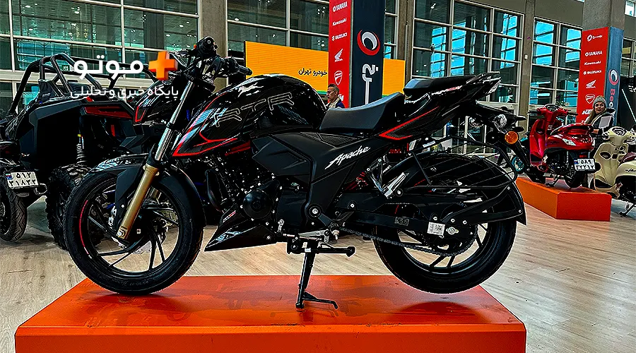 بررسی موتورسیکلت آپاچی 200 نیو فیس مشخصات، مزایا و معایب - پلاس موتو | plusmoto