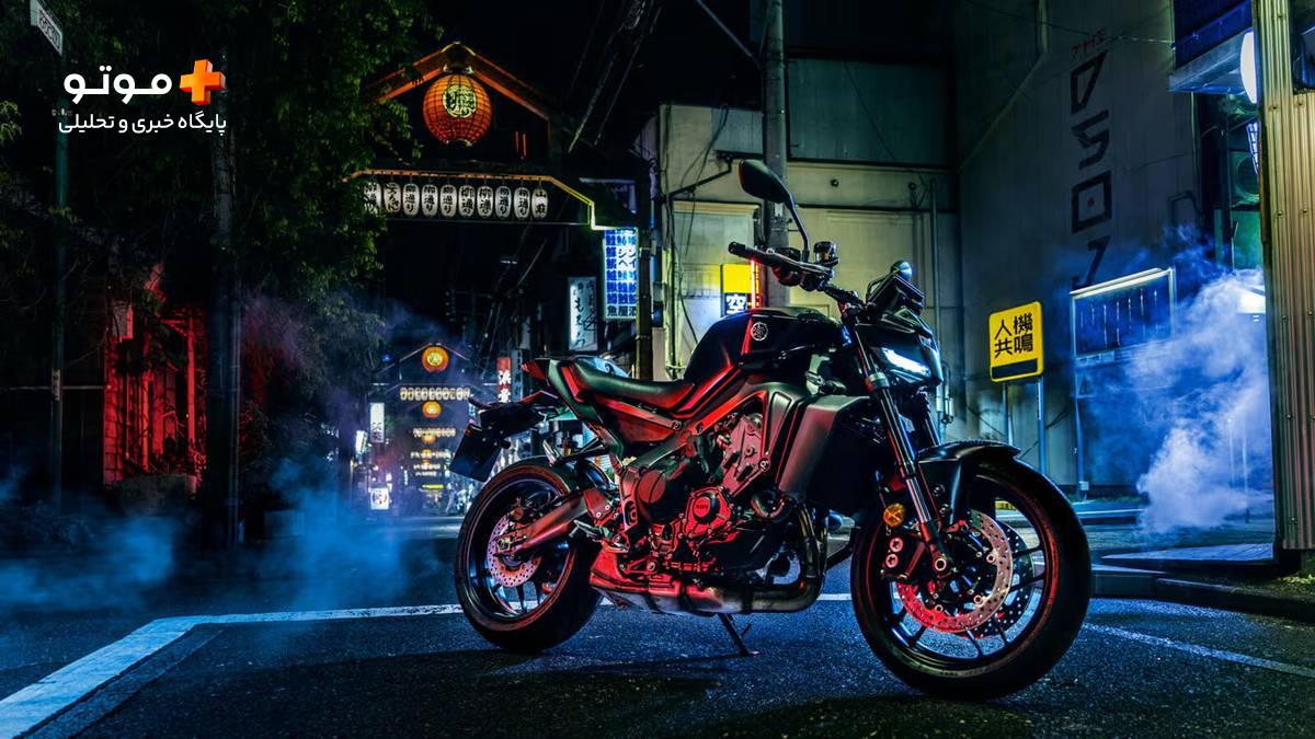 یاماها MT-09 Y-AMT 2025 با گیربکس دستی اتوماتیک - پلاس موتو | plusmoto